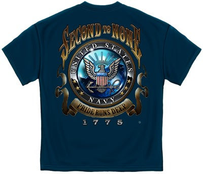 US NAVY SECOND TO NONE – American Bad Ass Apparel