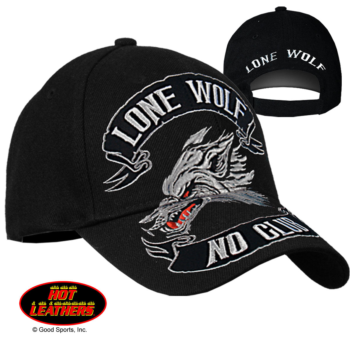 Lone Wolf Ball Cap – American Bad Ass Apparel