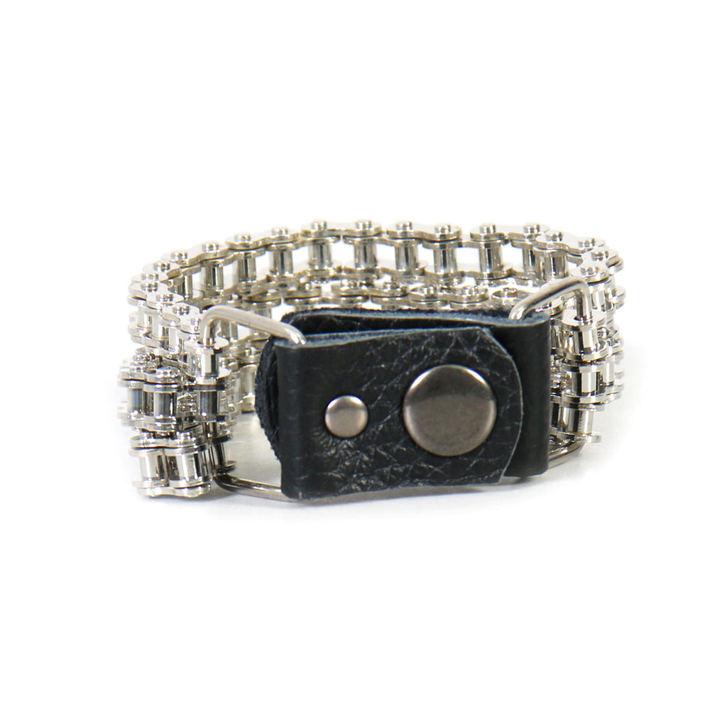 Hot Leathers Triple Bike Chain Bracelet – American Bad Ass Apparel