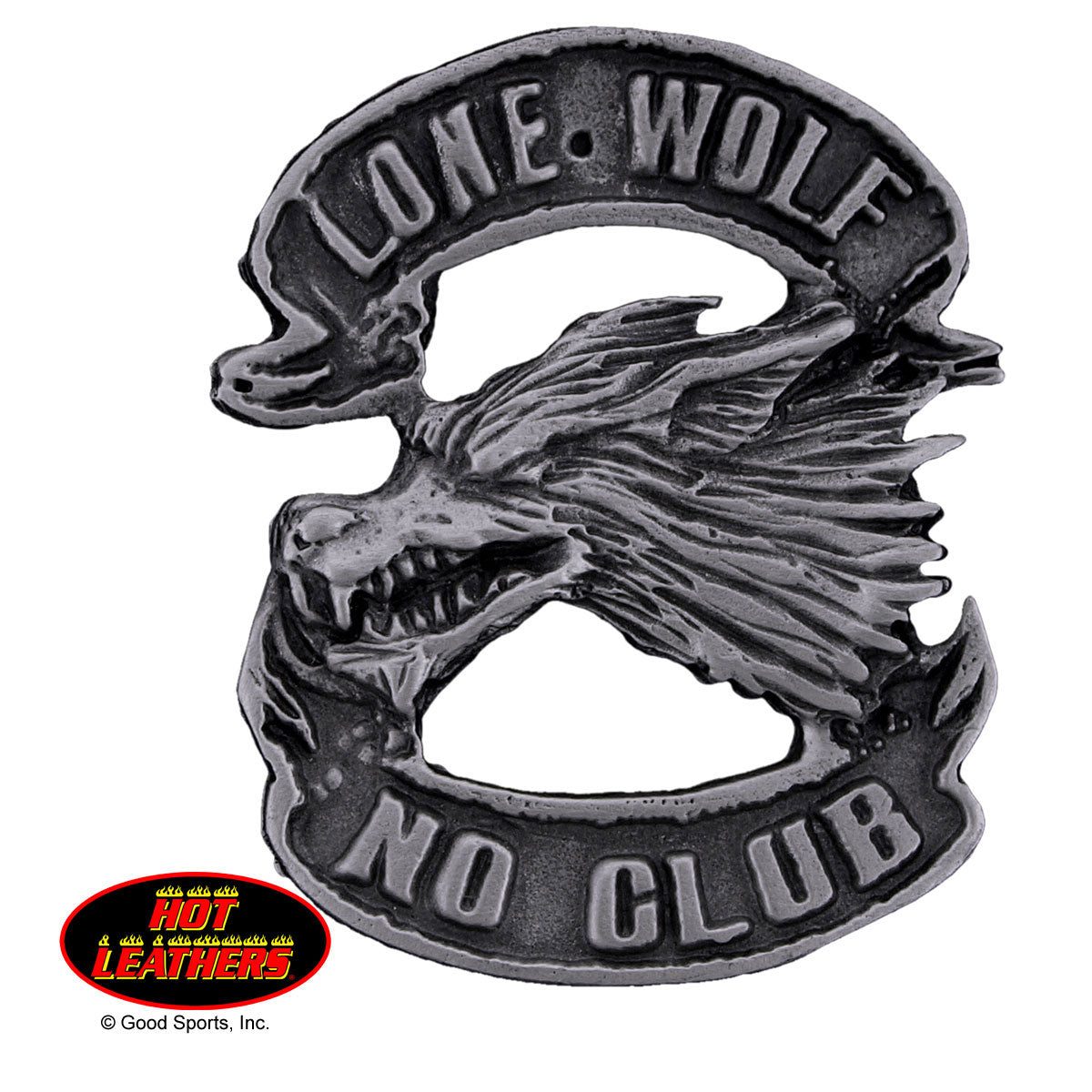 Lone Wolf Pin – American Bad Ass Apparel
