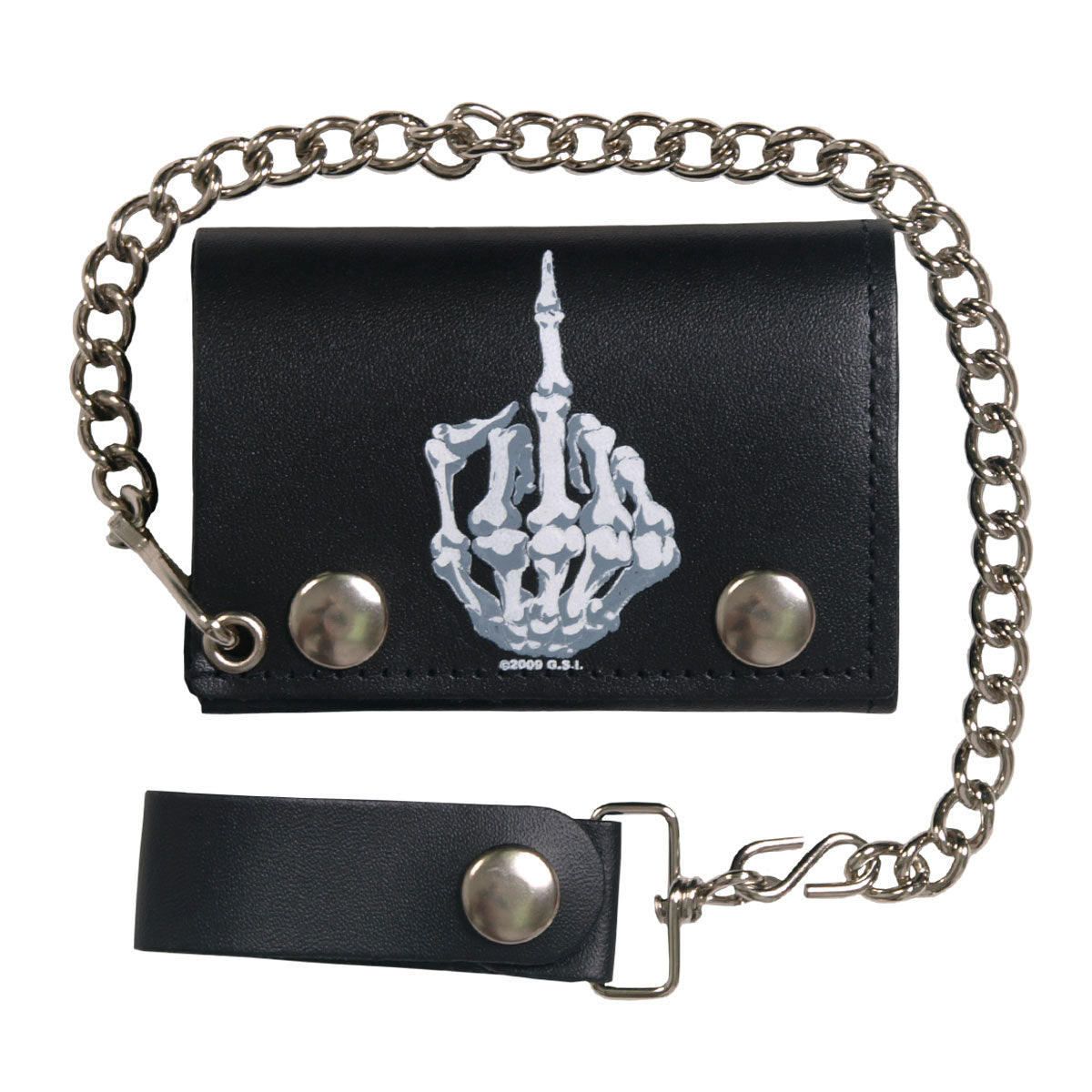 Skeleton Finger Trifold Wallet – American Bad Ass Apparel